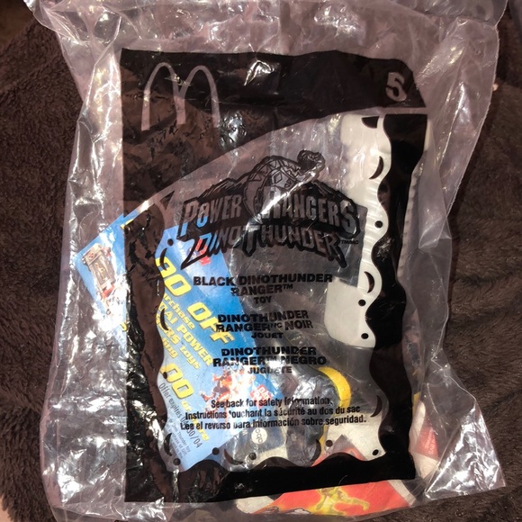 McDonald's | Toys | Mcdonalds Happy Meal Toy Black Dino Thunder Power ...
